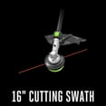 EGO 16-Inch Carbon Fiber String Trimmer Attachment with POWERLOAD for ...