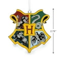 Hallmark Harry Potter Hogwarts Crest Christmas Ornament, Metal ...
