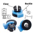 Bowden Tube Clamp Pipe Clip Fixed 4mm For Metal V6 Heatsink Hotend Tube ...