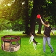 Zampa Portable Foldable Pet playpen For Large Dogs, Small Puppies ...