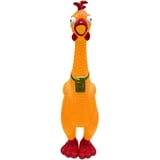 A giant screaming chicken - the HUG ME squeaky chicken toy (Black ...