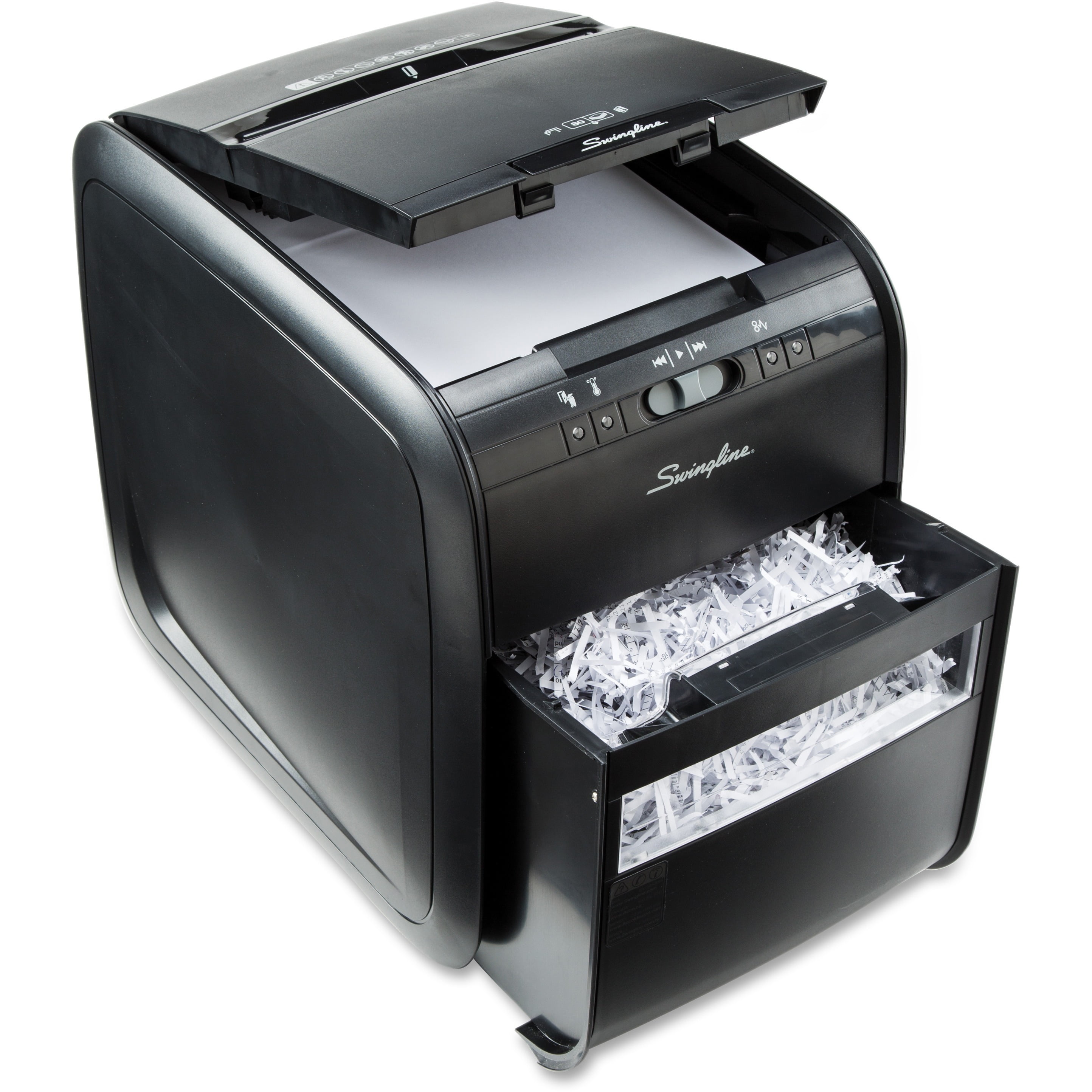Swingline SWI1757574 Stack and Shred 80X Auto Feed Shredder 1 Each swingline-swi1757574-stack-and-shred-80x-auto-feed-shredder-1-each