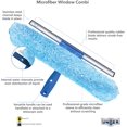 2-in-1 Squeegee and Scrubber, 14” Window Cleaning Tool with Streak-Free ...