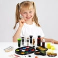Joyfy 26 Pcs Halloween Makeup Kit,Halloween Family Makeup Set Face ...
