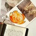 Aesthetic Acrylic Fruit Bookmark, Translucent Cute Book Marker, Summer ...