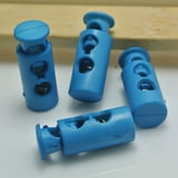 OUNONA 100 Pcs Button Spring Buckle Round Toggle Stoppers Adjustable ...