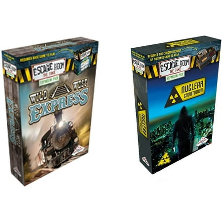 Escape Room The Game Expansion Pack Bundle - Wild West Express ...