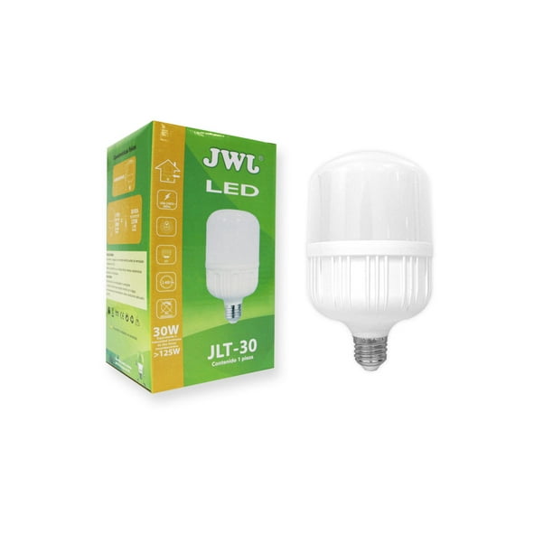 Foco Led Tubular Omnidireccional 30w - Luz Blanca Jwj 4 Pzs | Bodega ...