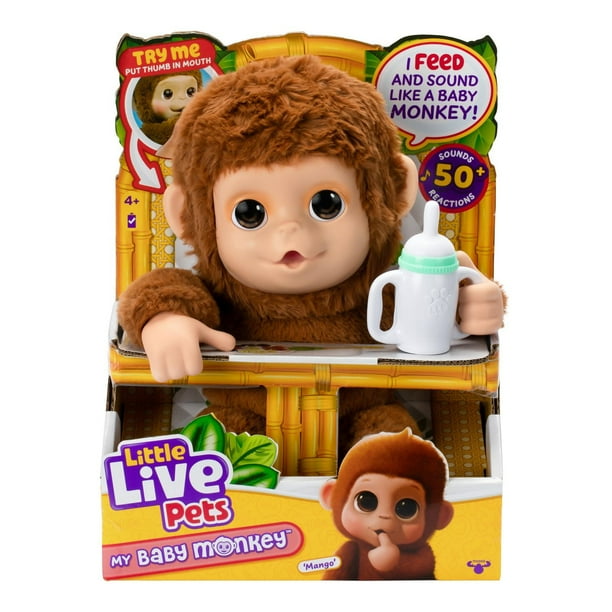 Little Live Pets My Baby Monkey - Walmart.ca