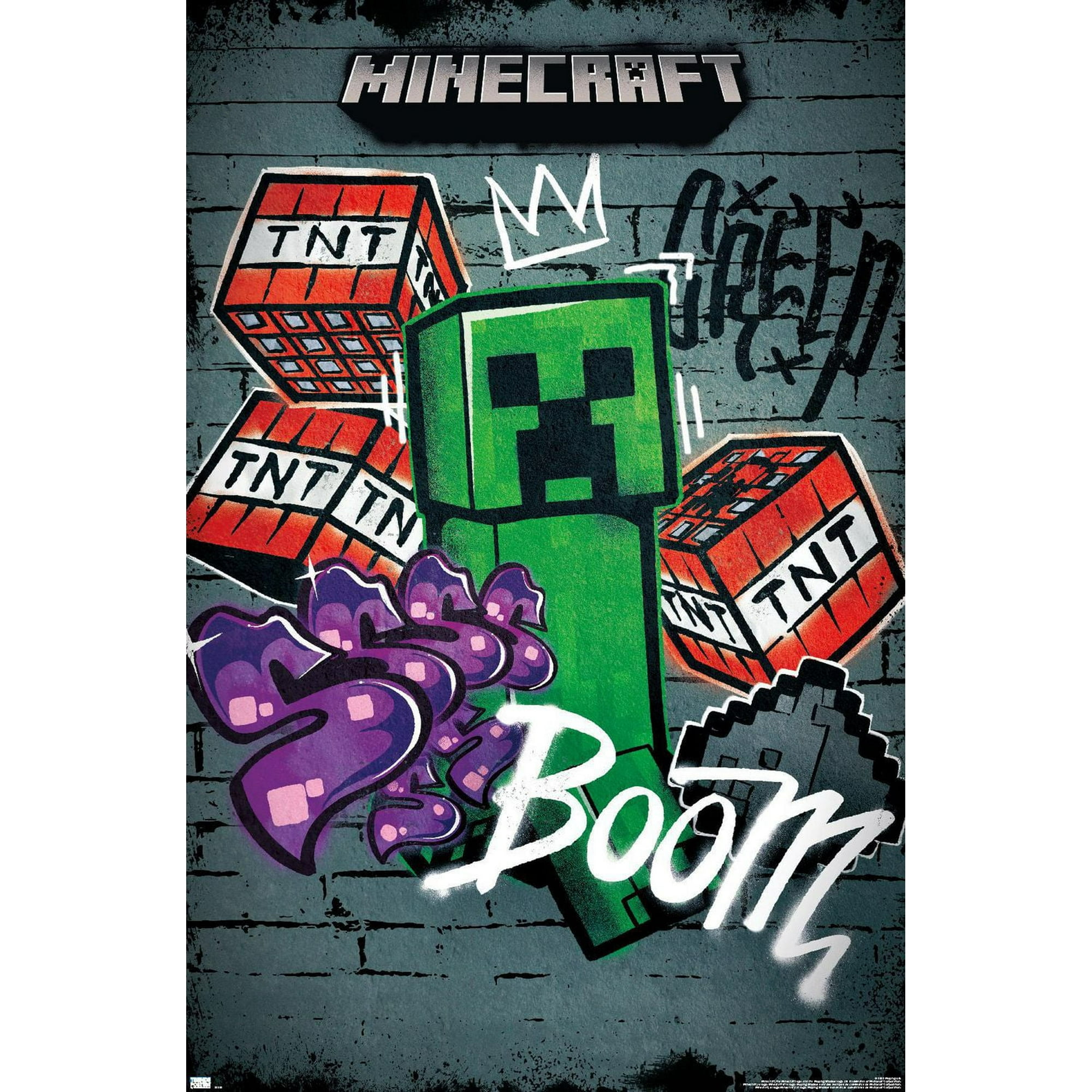 Click here for Trends International Minecraft - Creeper Do Not En... prices