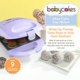Babycakes Purple Mini Cake Pop & Donut Making Machine, Model 9 ...