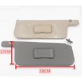 (1pcs) 2 colors Sun visor assy left / right side beige / gray color For ...