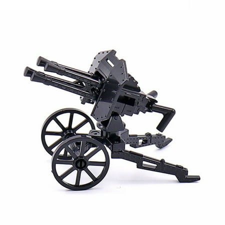 Lego Minifigure Military Building Blocks Heavy Machine Gun Anti ...