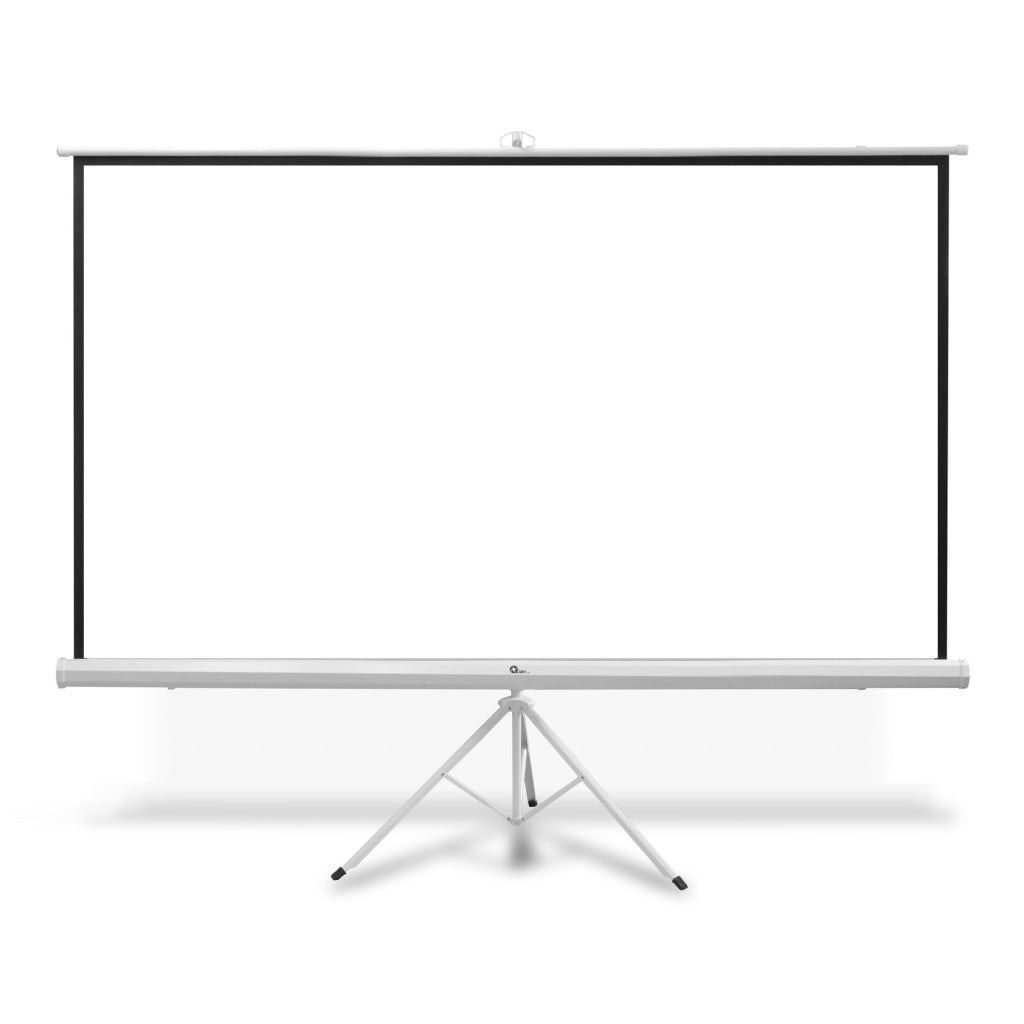 Pantalla para proyector Qian QPD-69603 de 120" con tripie de 176 a 322 ...