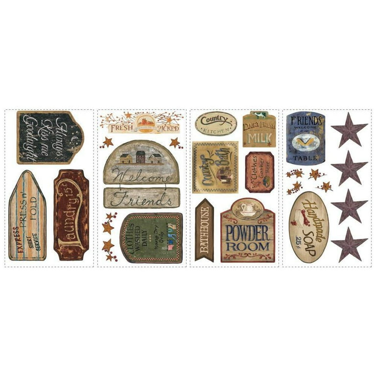 Vintage Western Decals
