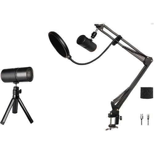 'THRONMAX Pro Audio Streaming Kit with RGB USB Mic, Spring Boom Arm ...