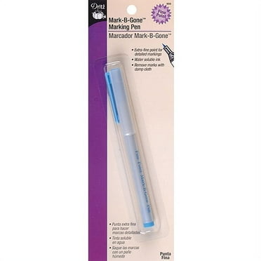 Clover Fine Point Water Soluble Marker, Blue - Walmart.com