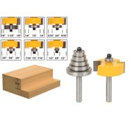 Yonico Rabbet Router Bit with 6 Bearings Set - 1/2" Shank - 14705 ...