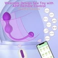 Remote Control App With 9 Vibration Modes Clitoral Vibration Stimulator