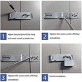 2 set Door Padlock Hasp Stainless Steel Shed Lock Hasp Easy ...