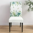 Dining Chair Slipcover, Summer Eucalyptus Leaf Farm Decor Leaves Spring ...
