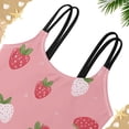 BZSMCE Swimsuit 2-Piece Tank Swimming Wear Quick Dry Bathing Suit-Red ...