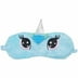 Unicorn Plush Women's Girls Fuzzy Sleep Mask One Size, Sky Blue ...