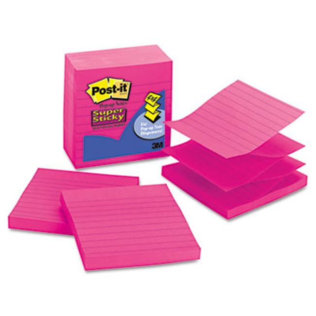 Post-it Pop-up Notes Super Sticky R440-FFSS Pop-Up Refills- 4 x 4 ...