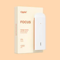Ripple Focus, Mango, 0% Nicotine Diffuser, Green Tea & Apricot Extracts ...