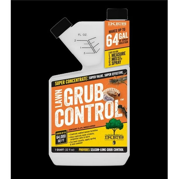 IKES 114044 Lawn Grub Control - 1 qt. - Walmart.com