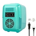 Caynel 4L Portable Eco-Friendly Thermoelectric Mini Fridge Teal, 459 lb ...