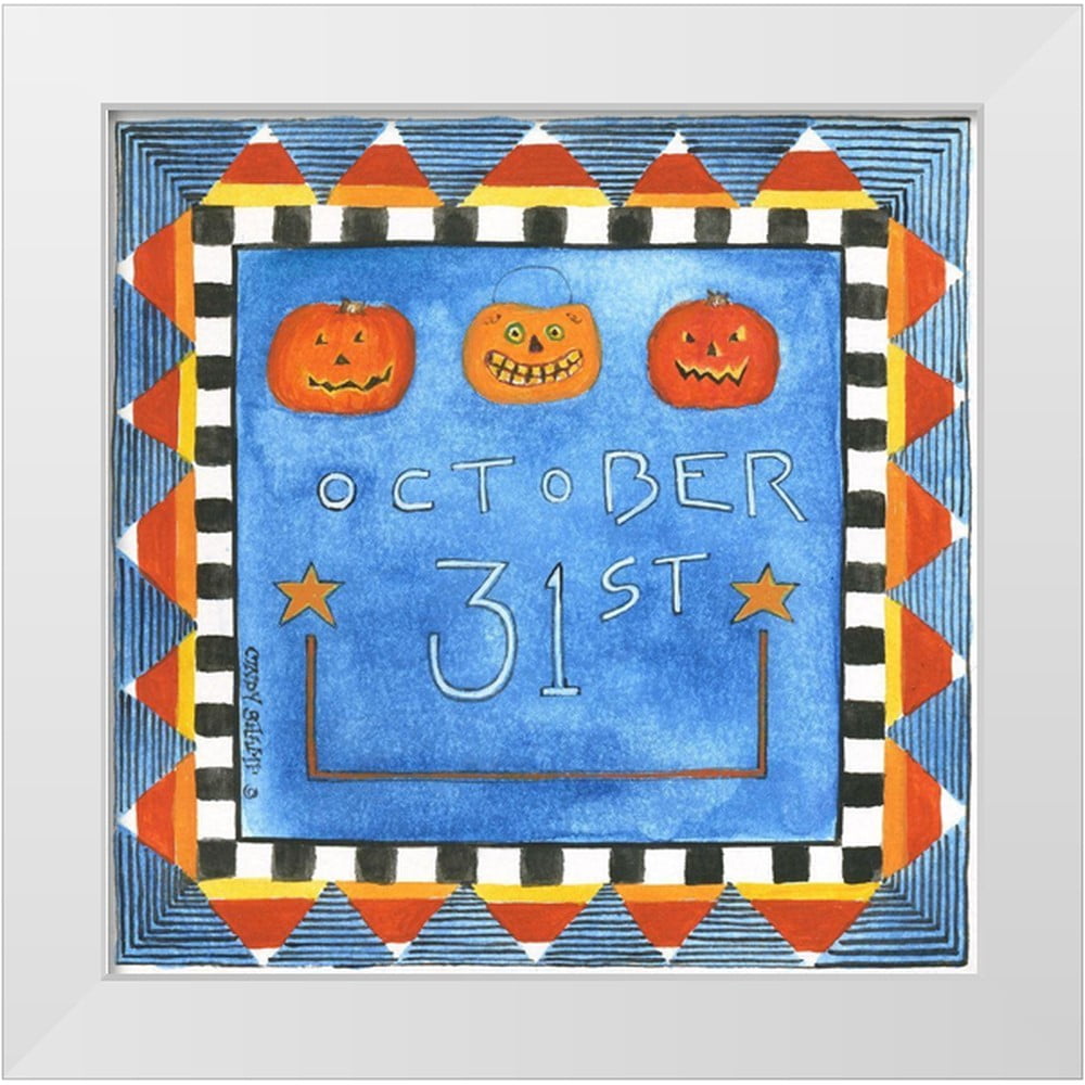 Shamp, Cindy 26x26 White Modern Wood Framed Museum Art Print Titled ...