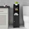Small Bathroom Storage Cabinet, Toilet CabinetFreestanding Organizer ...