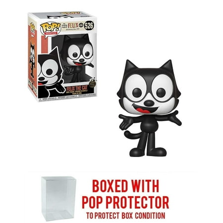 POP! Funko Felix The Cat: Felix The Cat - Vinyl Figure 526 + Bundled w ...