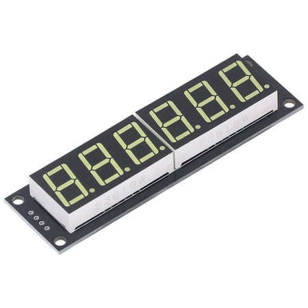 LED Display Digital Tube 6 Digit 7 Segment Decimal Digital LED Tube ...