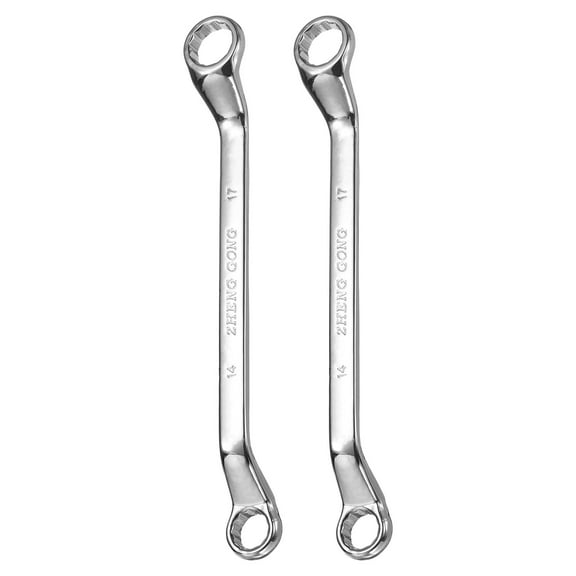 Double End Universal Wrench Tool, Self-Adjusting Chrome Plated, Fits 5/ ...