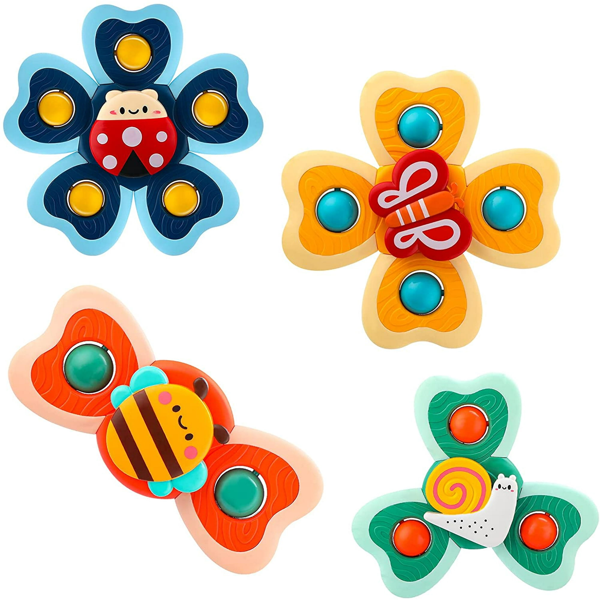 Click here for Ruran 4 Pieces Suction Cup Top Spinner  Baby Bath... prices