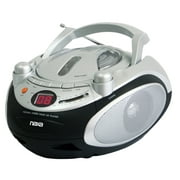 Jensen Cd 545b Portable Stereo Cd Player With Cassette Recorder And Am Fm