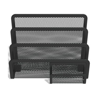 TRU RED All-In-One 10 Compartment Wire Mesh Compartment Storage TR57530 ...