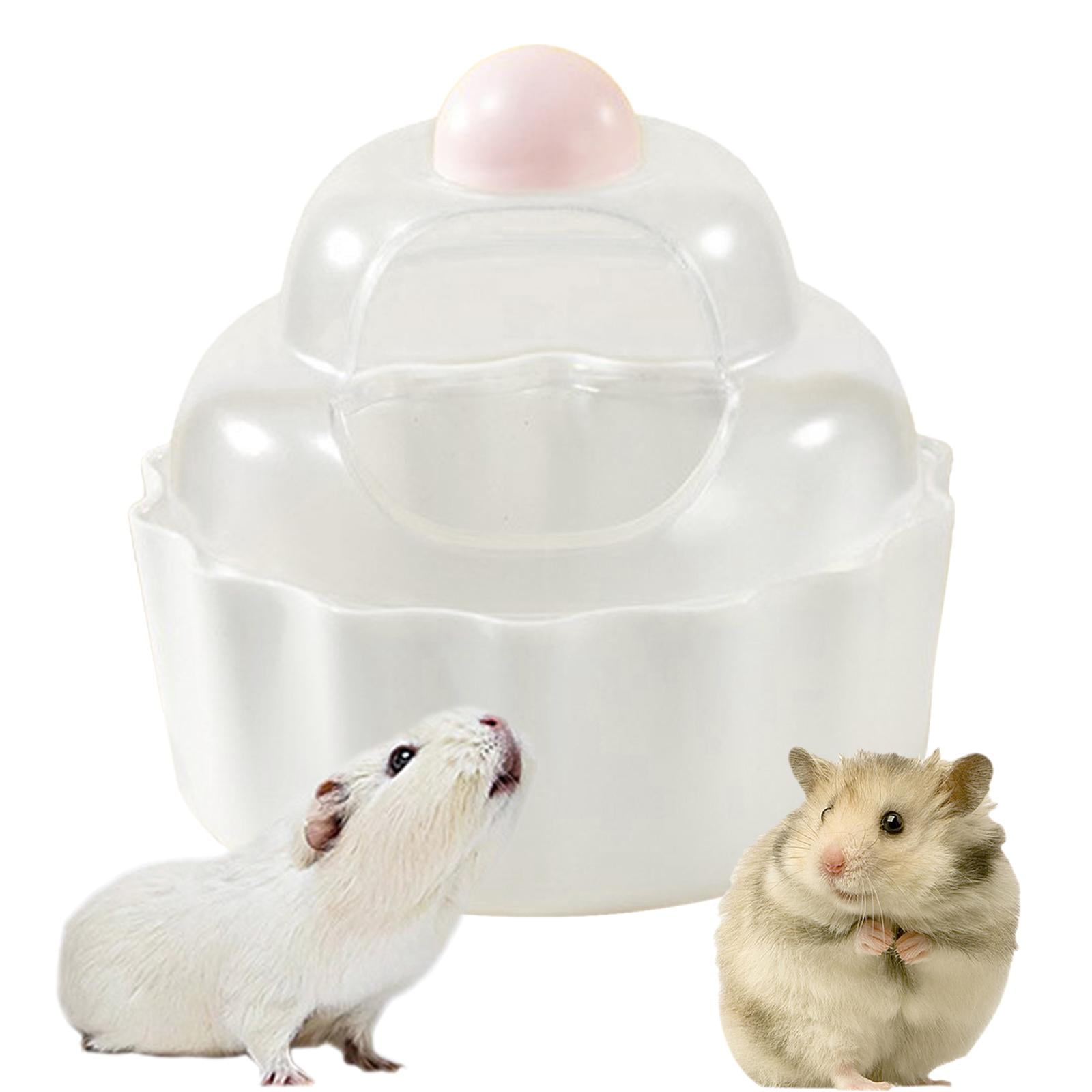 Hamster Sand Bath Box Small Animal Bath House Shower Room Removable ...