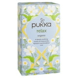 Pukka Herbs Organic Relax Herbal Tea Bags, 20 Ct - Walmart.com