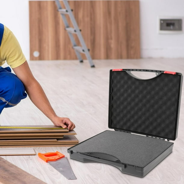 Almacenamiento de caja de herramientas portátil Organizar con caja de ...