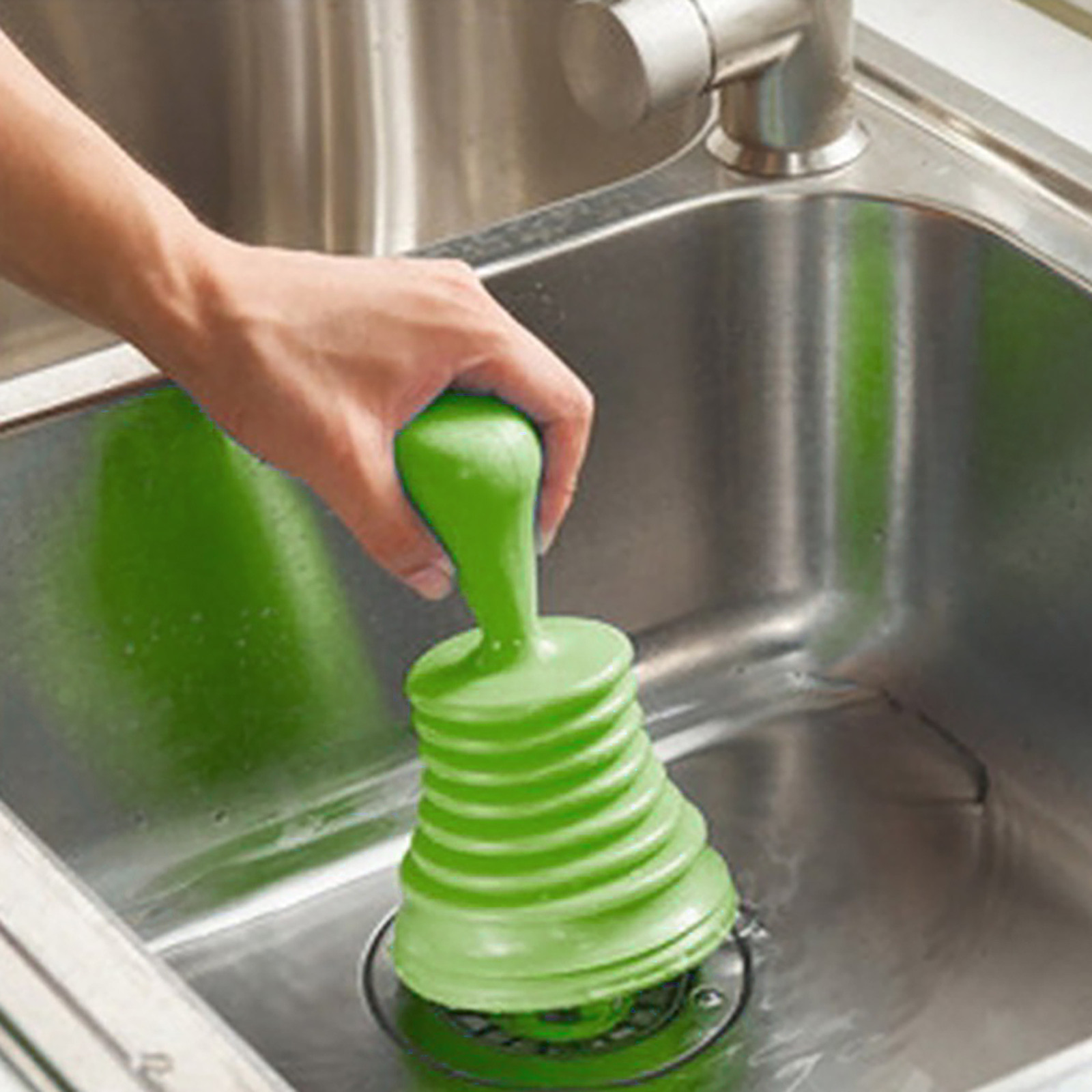 Cleaning Drain Plungers For Bathrooms Kitchens Sinks Tubs And Showers ...
