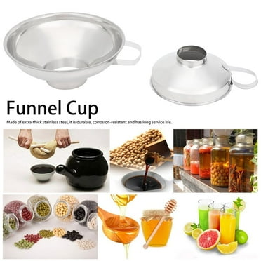 Fox Run Stainless Steel Wide Mouth Canning Funnel - Walmart.com