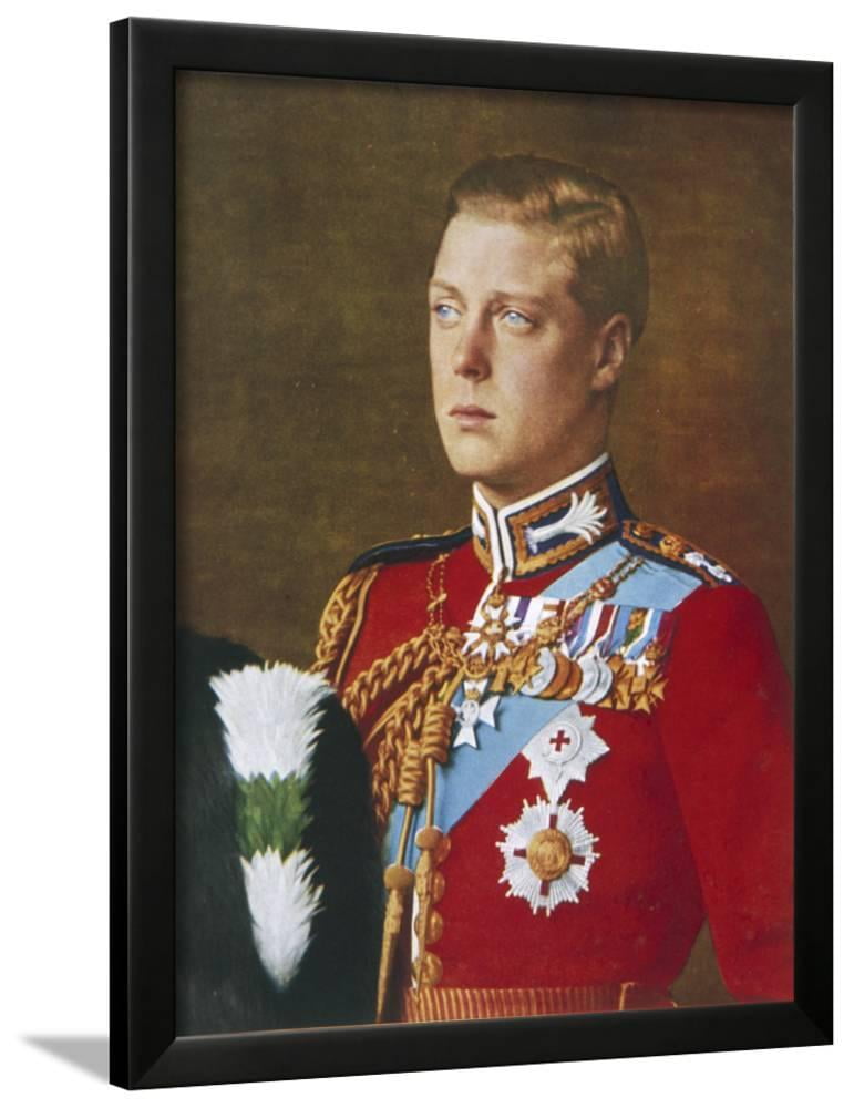 King Edward VIII, Figurative Framed Art Print Wall Art Sold by Art.Com ...