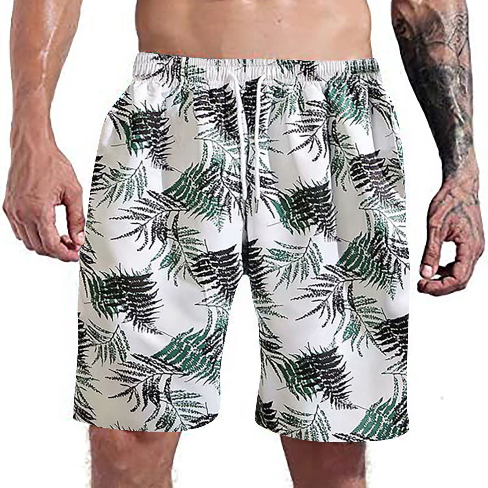 Aayomet Mens Board Shorts Swimwear Mens Slim Fit Quick Dry Swim Shorts ...