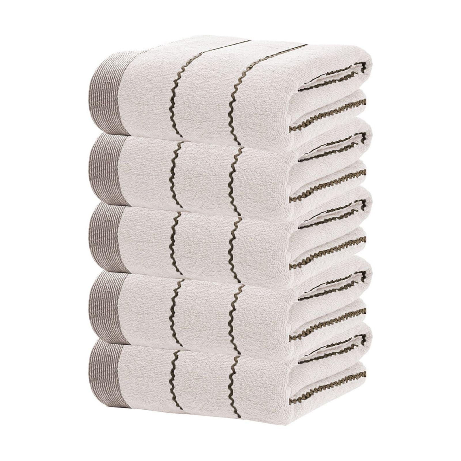 Click here for Zanvin Hand Towels  5 Piece Towel Set Soft Absorbe... prices