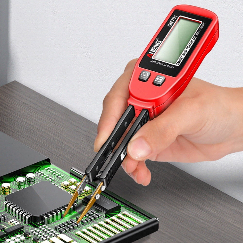 GN701 Digital Smart SMD Tester inteligente Multímetro 3000 Contados ...
