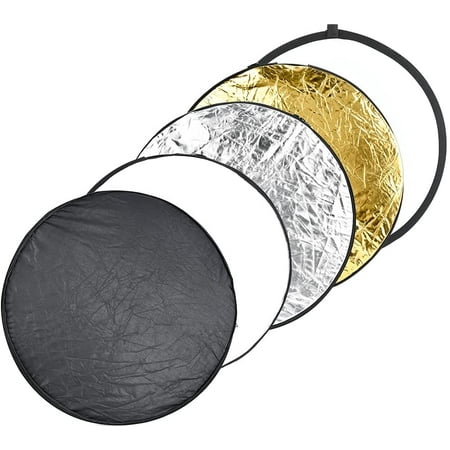 Reflector Disc,Collapsible Light Diffuser Panel,60cm 5 in 1 Collapsible ...