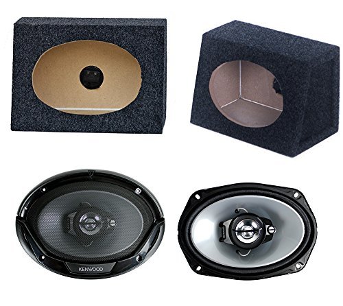 2 New Kenwood 6x9 400W Car Audio Speakers 2 6x9 Speaker Box 2 New Kenwood 6x9 400W Car Audio Speakers 2 6x9 Speaker Box